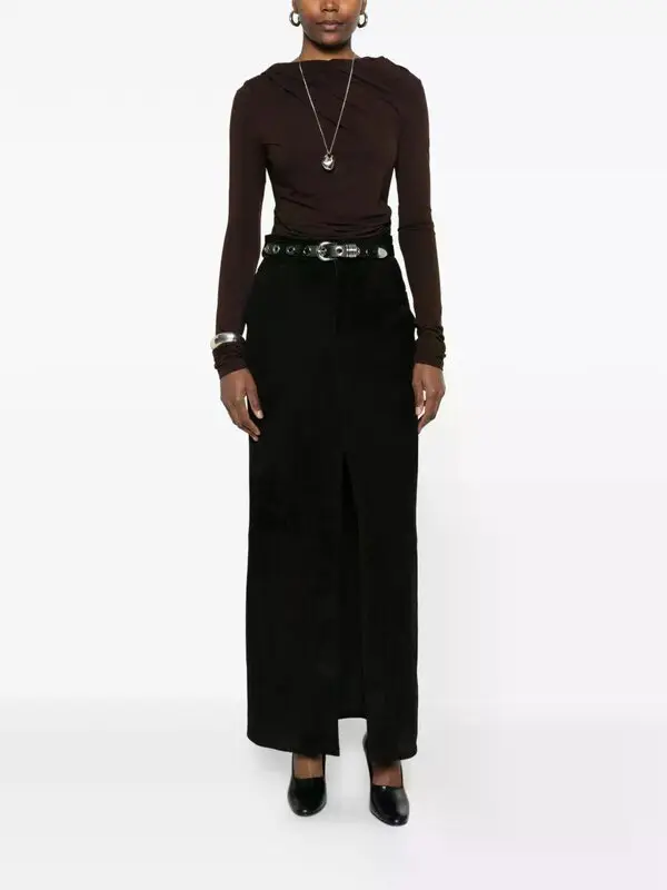 ENTIRE STUDIOS Drape Long-sleeve Top