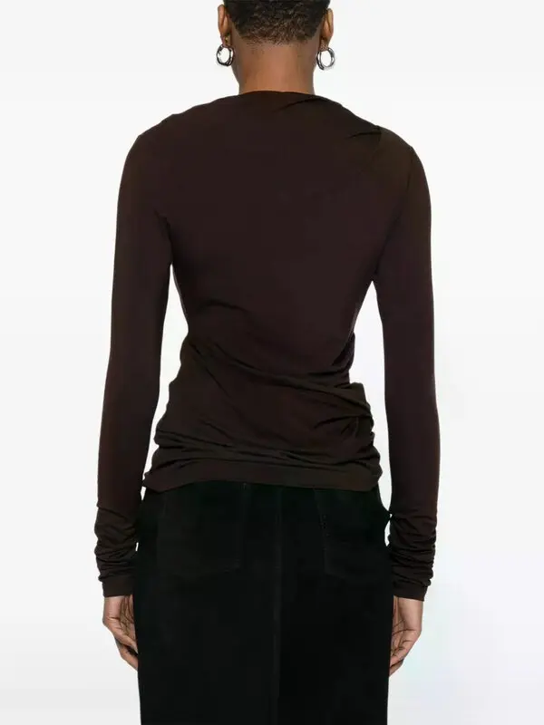 ENTIRE STUDIOS Drape Long-sleeve Top