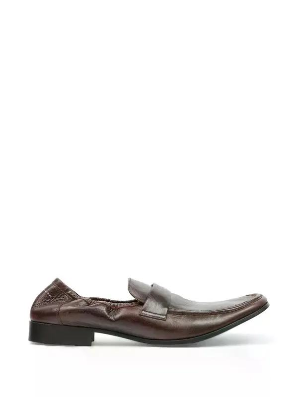 MAISON MARGIELA Penny Strap Leather Loafers
