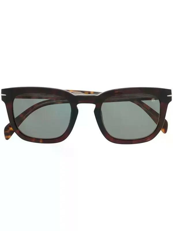 DB EYEWEAR BY DAVID BECKHAM Tortoiseshell Tinted Sunglasses - Brown