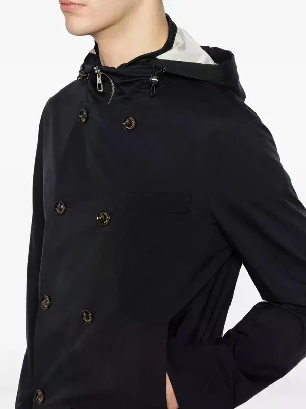MONTECORE Hooded Double-breasted Jacket