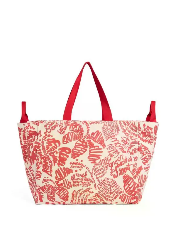 Dsquared2 Rebel Hibiscus Print Tote