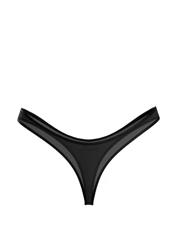 MAISON CLOSE La Parisienne Thong - Black