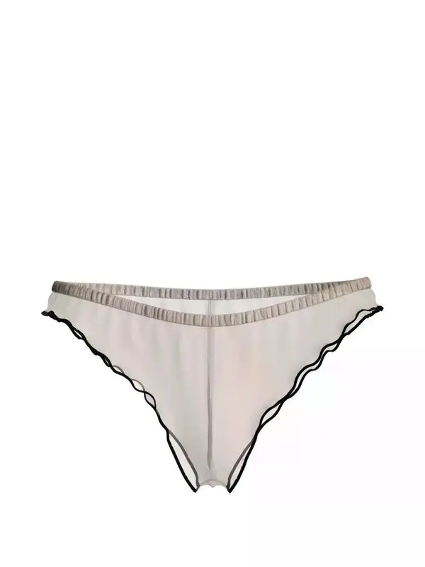 MAISON CLOSE La Parisienne Tanga - Neutrals