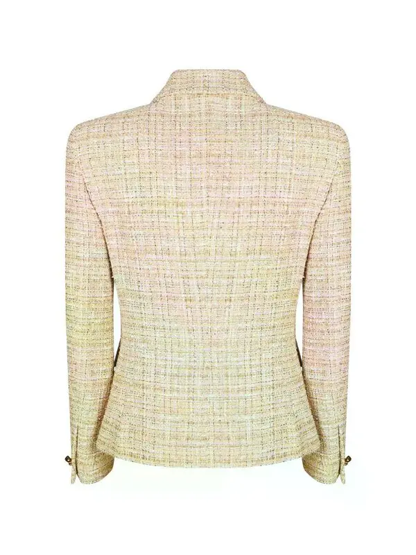 Tagliatore Collared Tweed Jacket