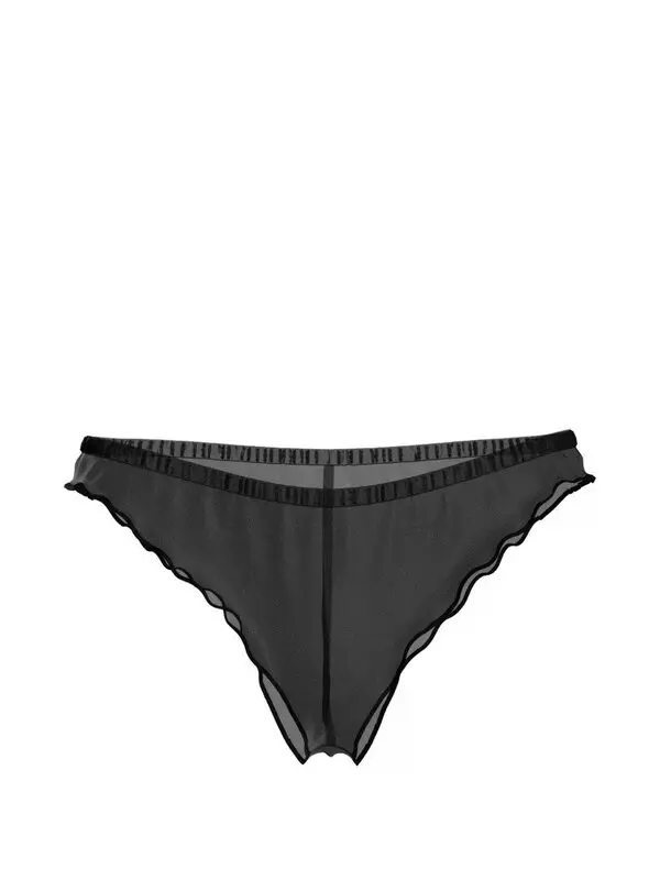 MAISON CLOSE La Parisienne Tanga - Black