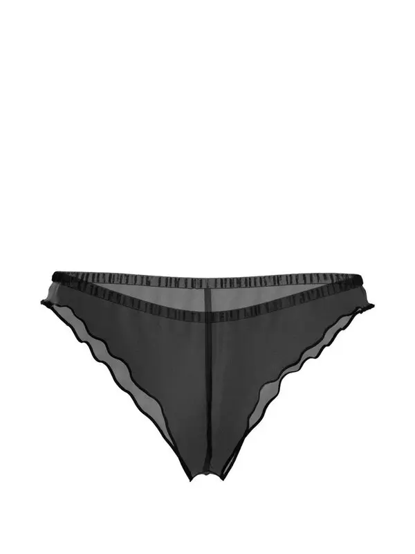 MAISON CLOSE La Parisienne Tanga - Black