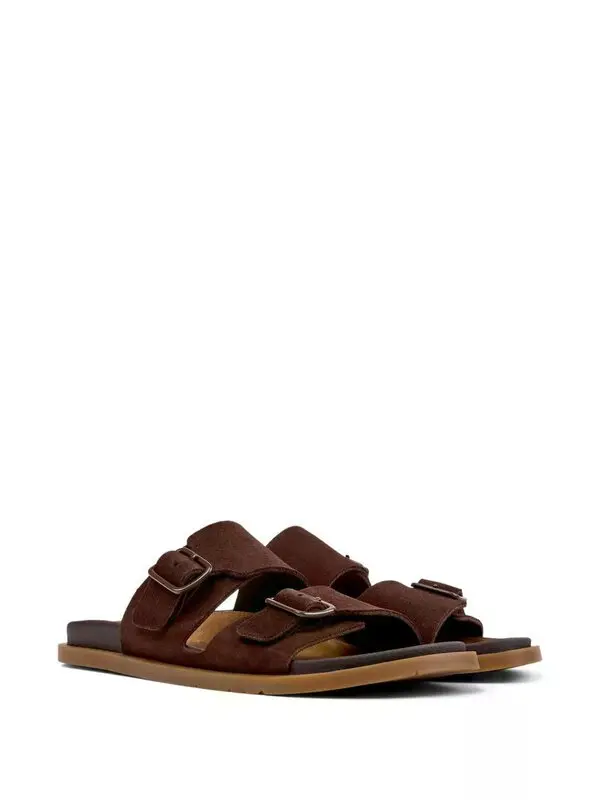 Camper Lluc Buckle Sandals - Brown