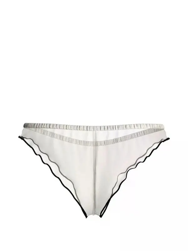 MAISON CLOSE La Parisienne Tanga - Neutrals