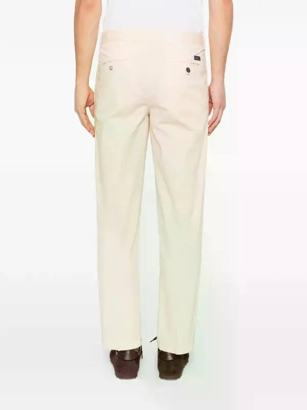 FAY Pleated Trousers - Neutrals