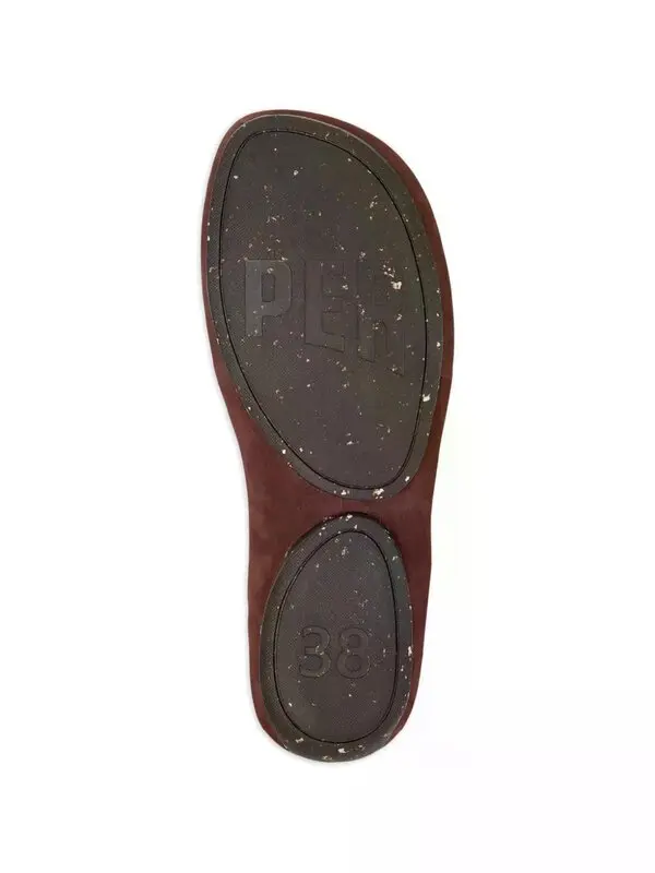 Camper Isla Leather Sandals - Brown