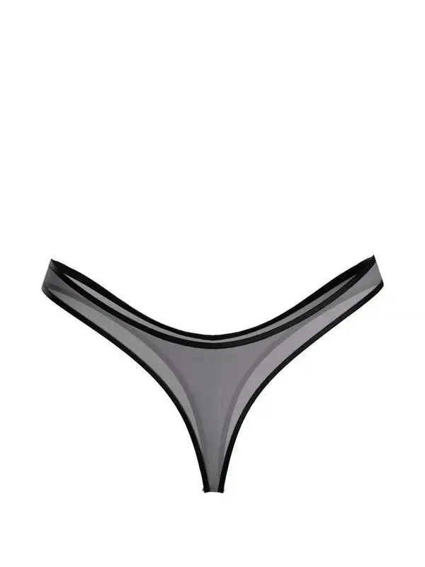 MAISON CLOSE La Parisienne Thong - Grey