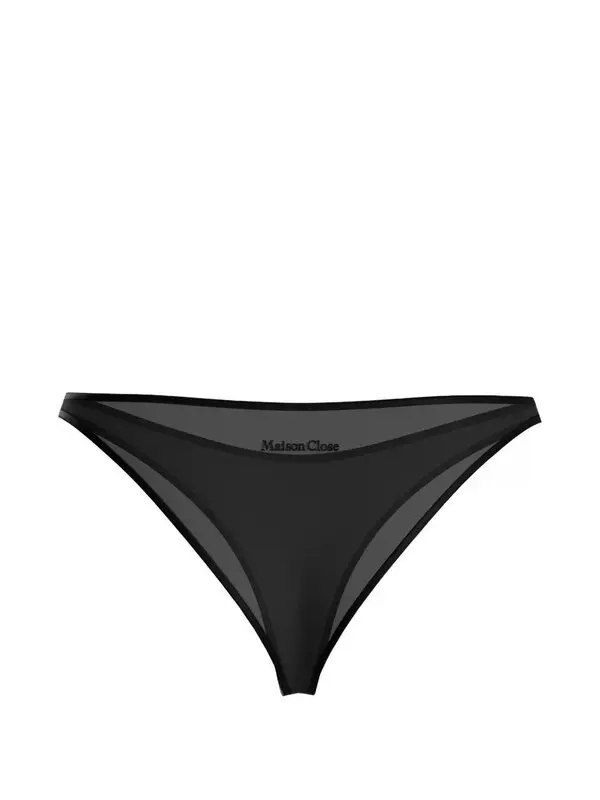 MAISON CLOSE La Parisienne Briefs - Black