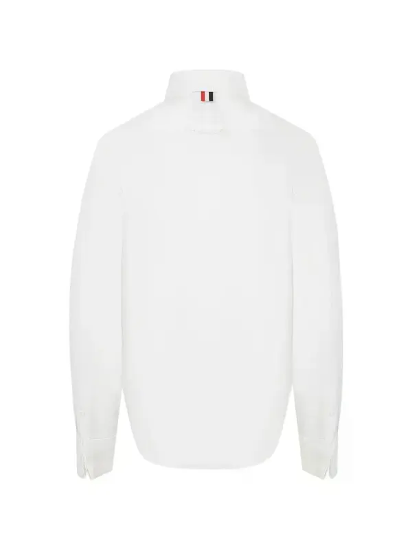 Thom Browne Pleated-bib Buttoned Shirt
