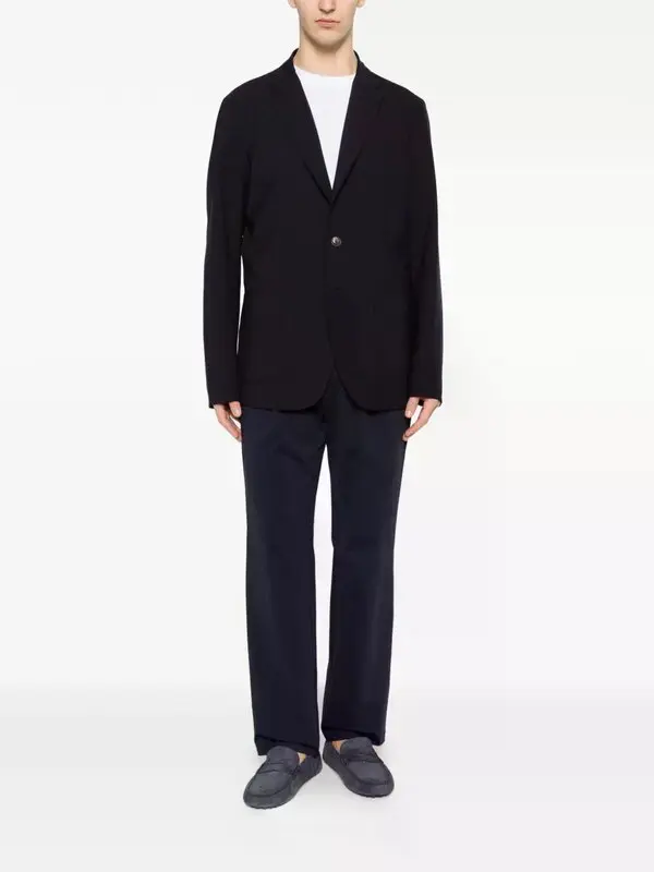 Herno Single-breasted Blazer - Blue