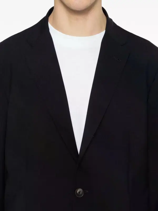 Herno Single-breasted Blazer - Blue