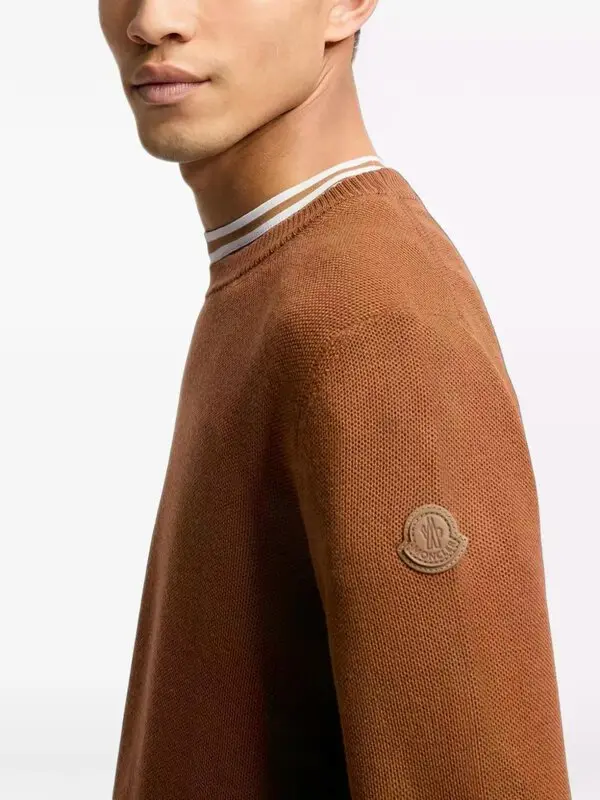 Moncler Logo-patch Sweater