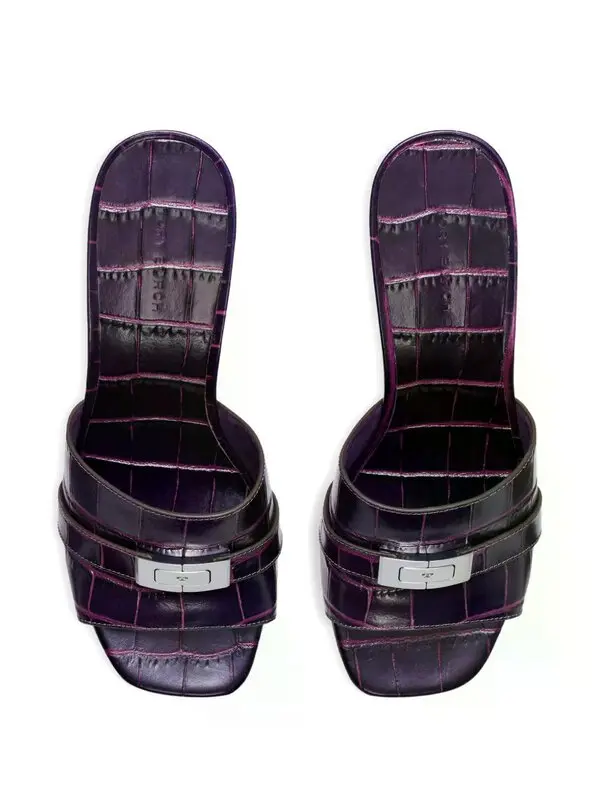 Tory Burch Leelee Skinny Mules - Purple