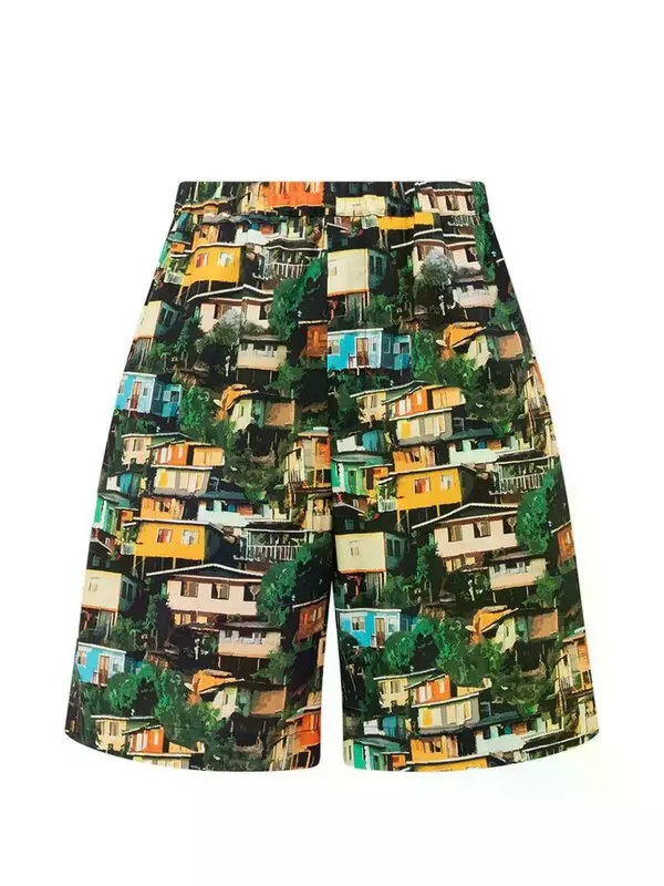 LANEUS All-over-print Shorts