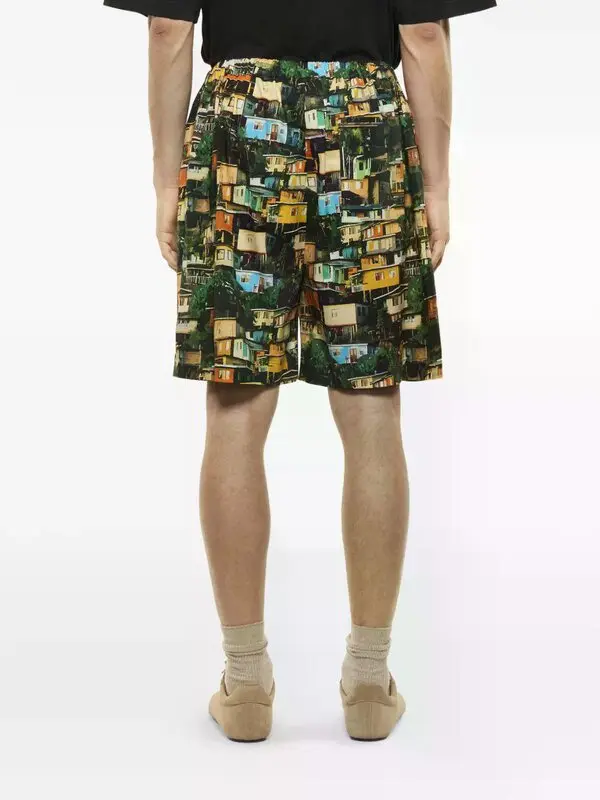 LANEUS All-over-print Shorts
