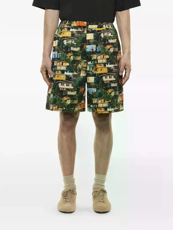 LANEUS All-over-print Shorts