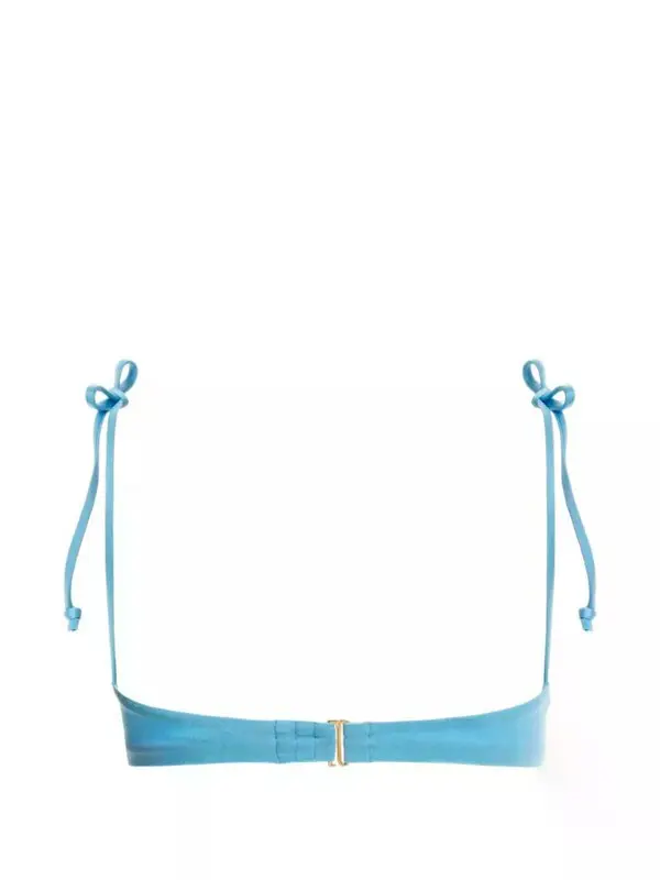 Agua Bendita Madelyn Bikini Top - Blue
