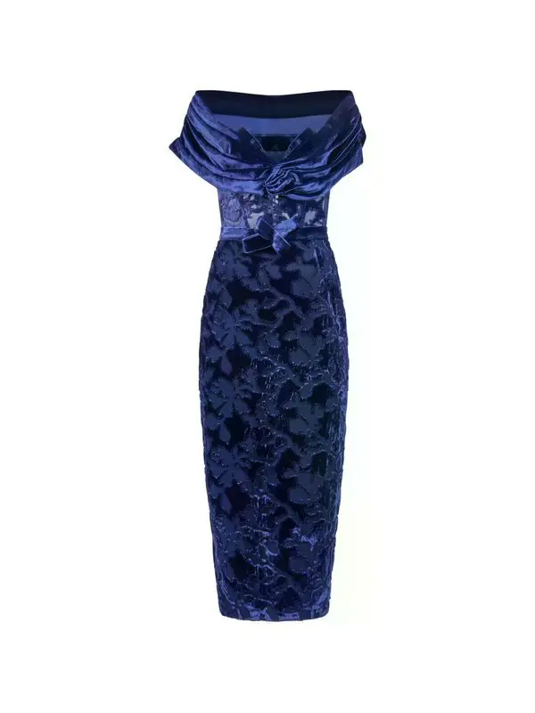 ARAFTU Floral Off-shoulder Dress