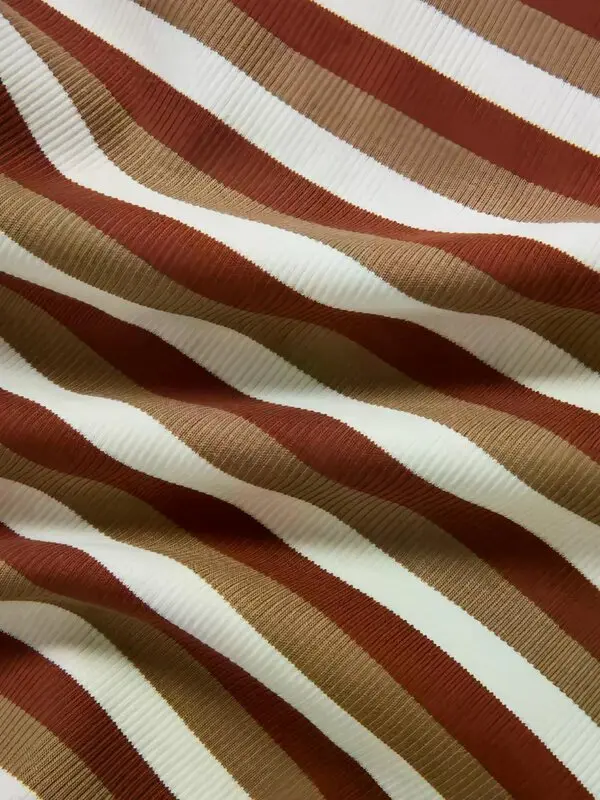 Veronica Beard Pruitt Striped T-shirt - Red
