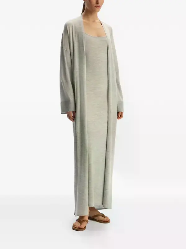 12 STOREEZ Belted Merino-silk Cardigan