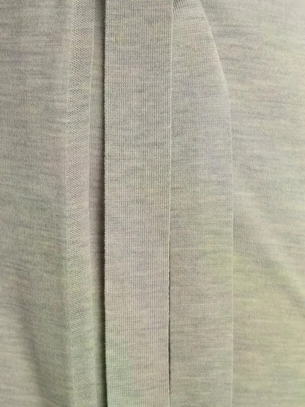 12 STOREEZ Belted Merino-silk Cardigan