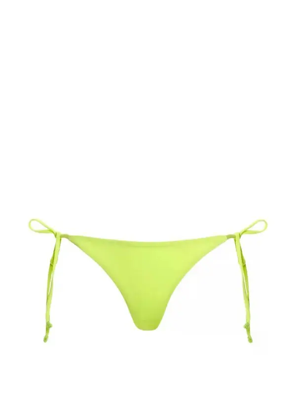 Agua Bendita Tammy Side-tie Bikini Bottom - Green