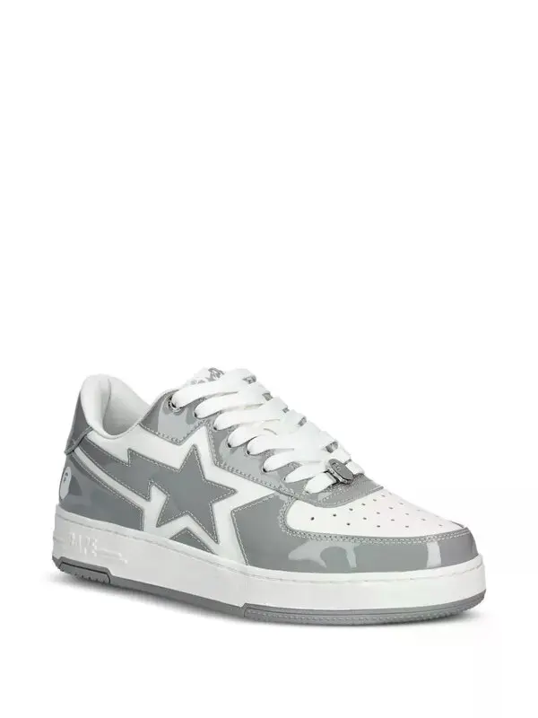 A BATHING APE Star-embellished Low Top Sneakers