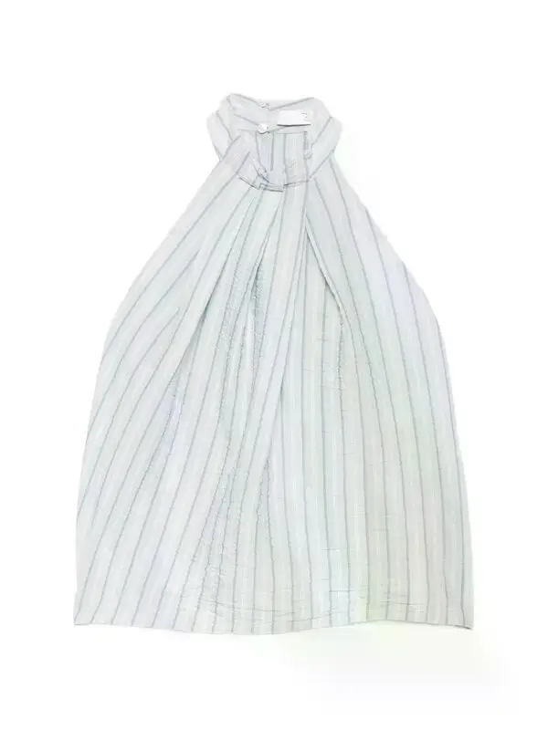 TELA Striped Halterneck Top