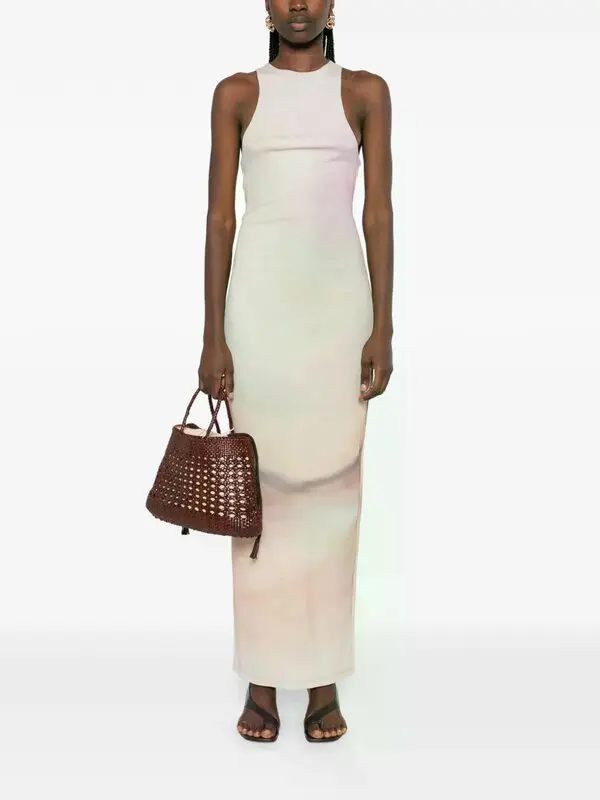 Nanushka Racerback Maxi Dress - Neutrals