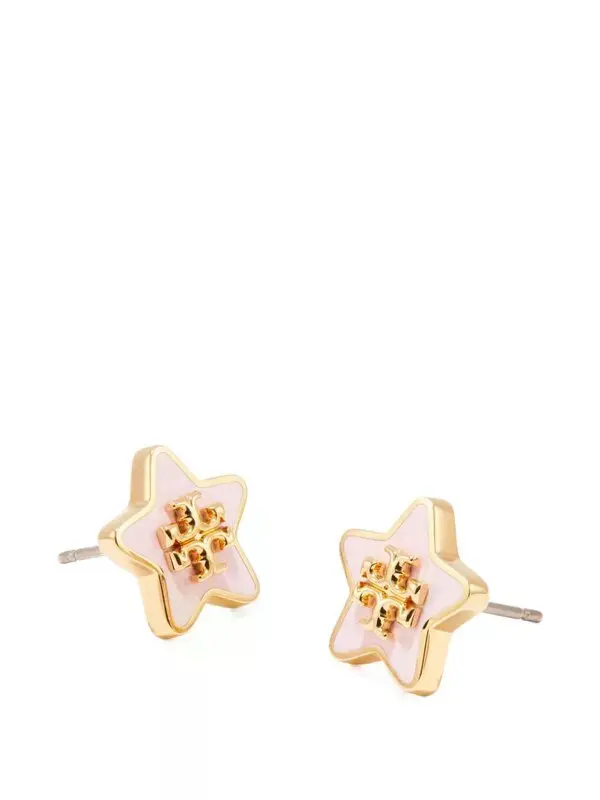Tory Burch Forget Me Not Enamel Stud Earrings