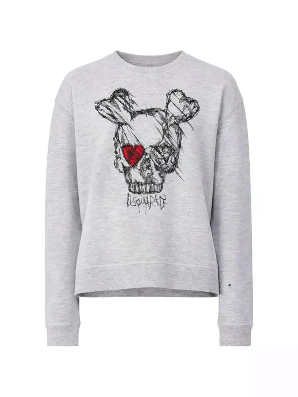 Dsquared2 Graphic Crewneck Sweatshirt