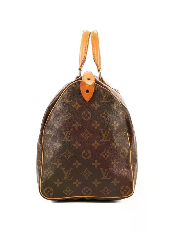 LOUIS VUITTON 40 Speedy Monogram Canvas Tote Bag