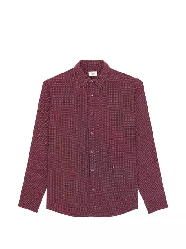 Saint Laurent Cassandre Buttoned Dotted Shirt