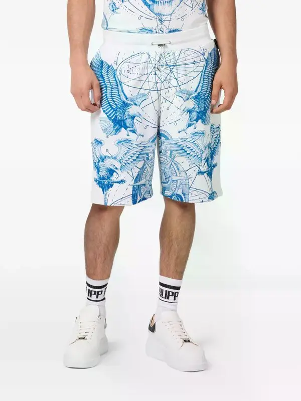 Philipp Plein Elastic-waistband Shorts