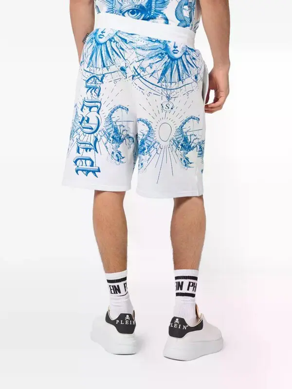 Philipp Plein Elastic-waistband Shorts