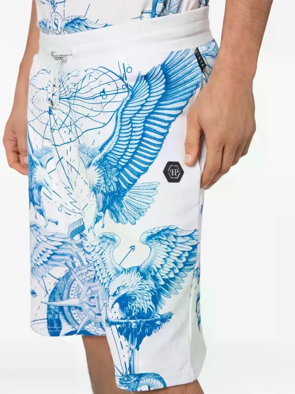 Philipp Plein Elastic-waistband Shorts
