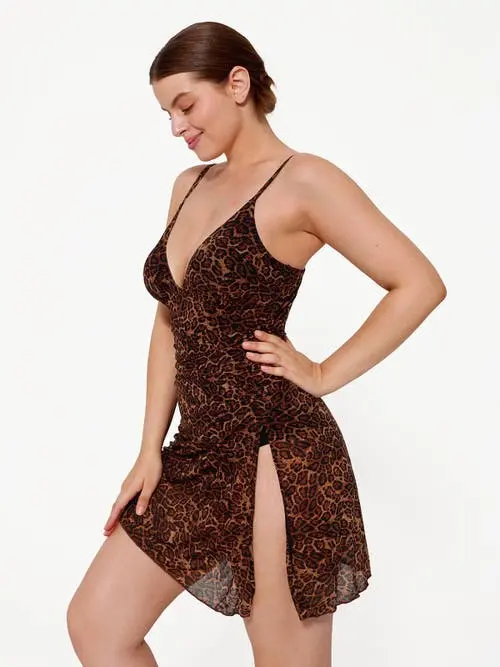 POPILUSH Shapewear Ruched Convertible One-piece Swimsuit