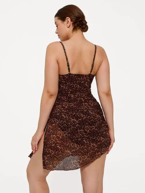 POPILUSH Shapewear Ruched Convertible One-piece Swimsuit