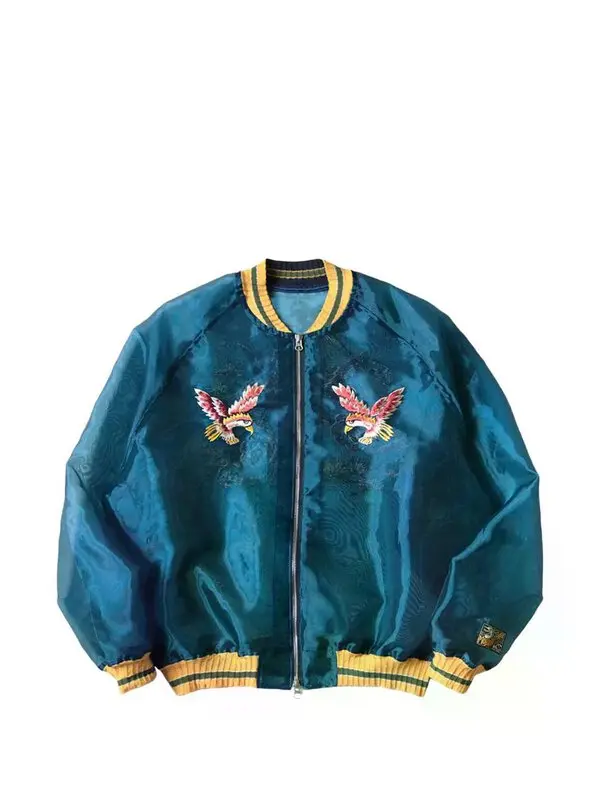 Kapital Embroidered Sheer Bomber Jacket
