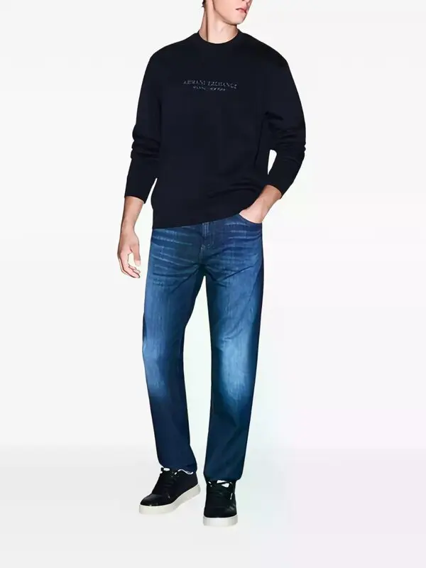 Armani Exchange Printed Sweatshirt