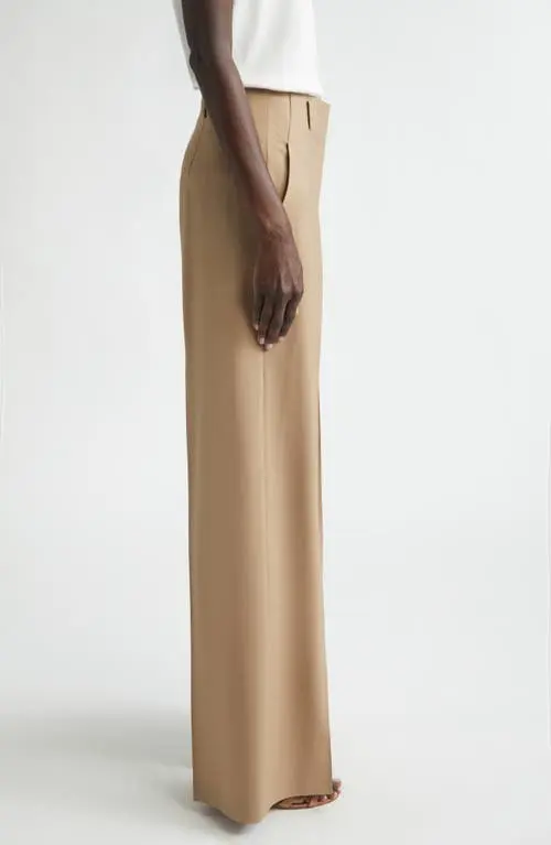 Lafayette 148 New York Thames Tropical Wool Blend Wide Leg Pants