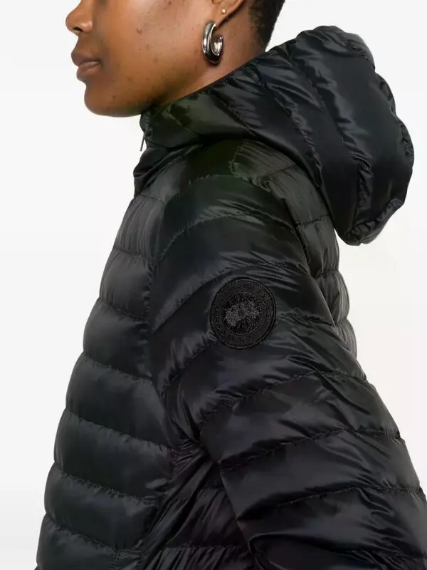 Canada Goose Aethera Hooded Quilted Jacket - Black
