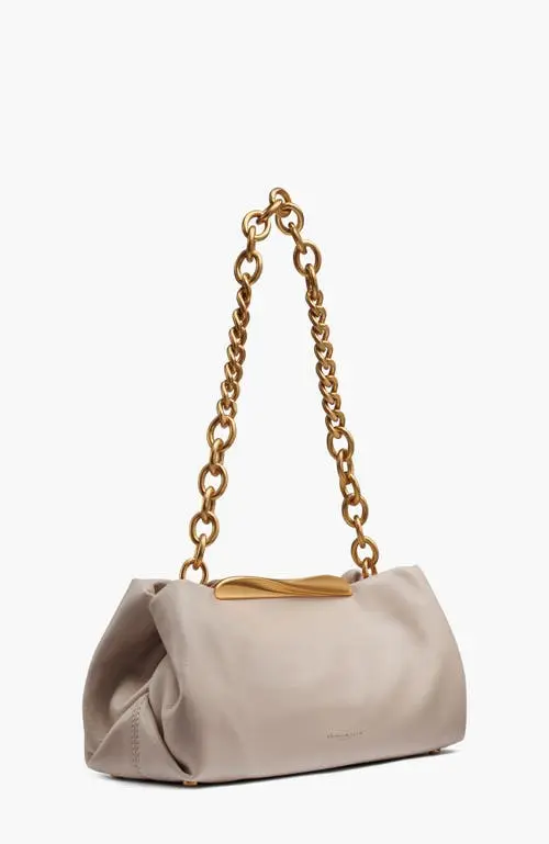 Donna Karan New York Poplin Clutch Bag - Sand