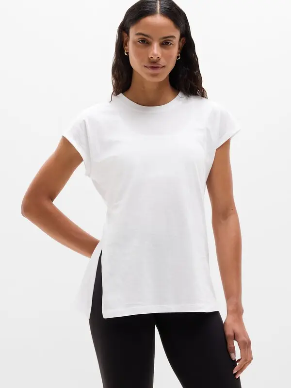 Athleta Favorite Cotton Dolman Tee
