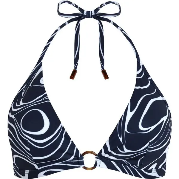 Vilebrequin Halter Bikini Top - Navy